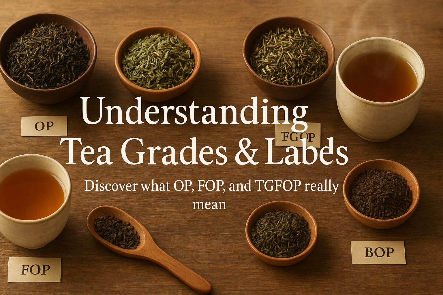 Understanding Tea Grades and Labels – What Do OP, FOP & TGFOP Really ...