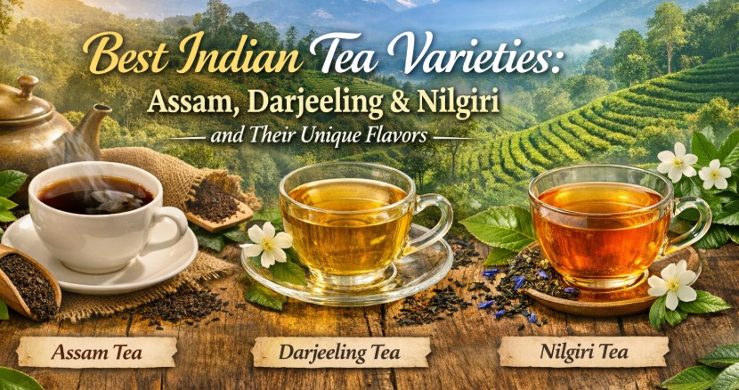 Best Indian Tea Varieties: Assam, Darjeeling, Nilgiri and Their Unique ...